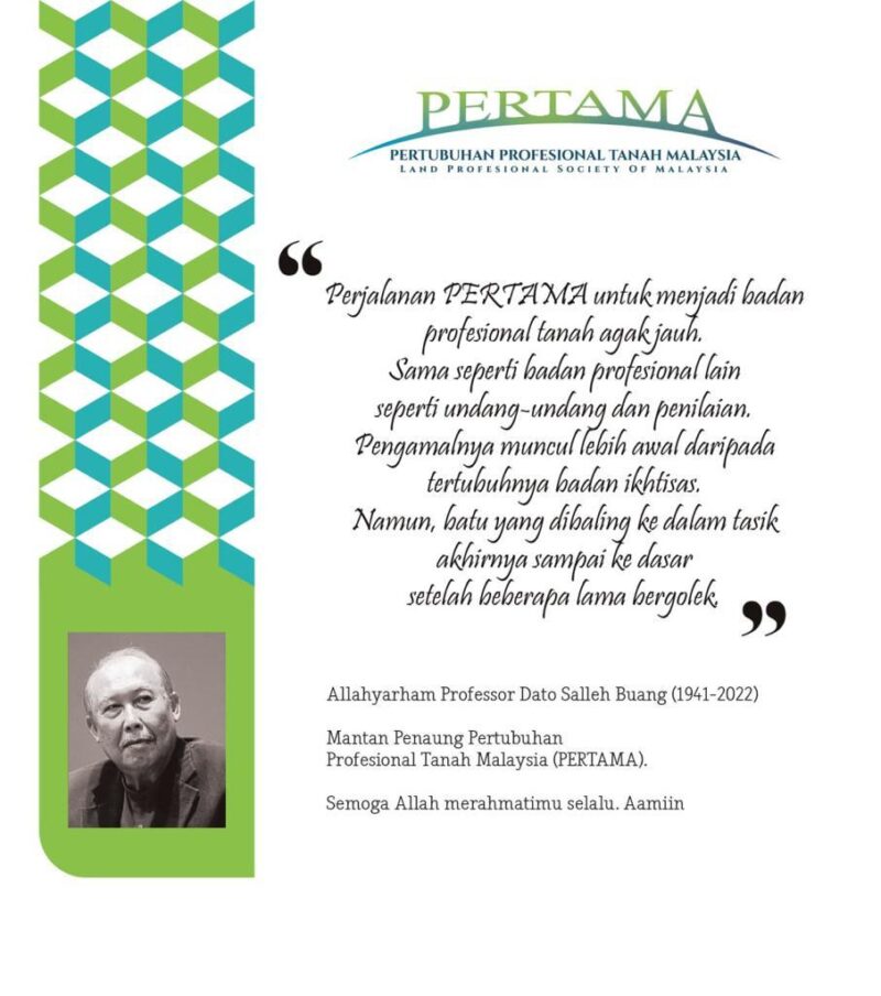 Land Pertama – Pertubuhan Profesional Tanah Malaysia